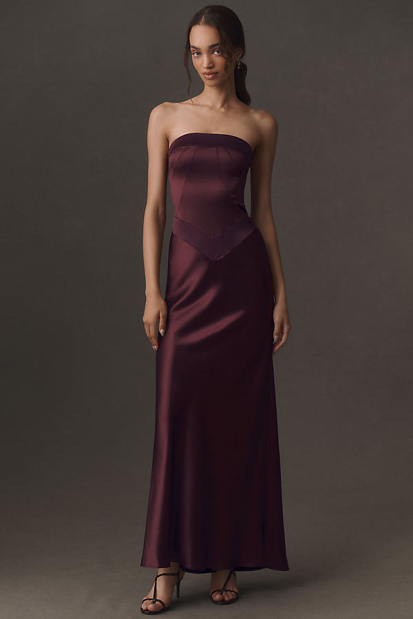 MARE MARE Mare Mare Colorblock Draped Maxi Dress